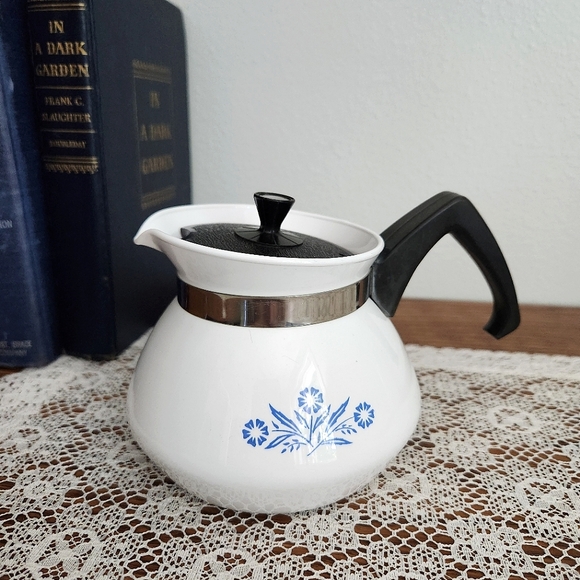 Corningware | Dining | Vintage Corning Ware Cornflower Teapot 3 Cups ...